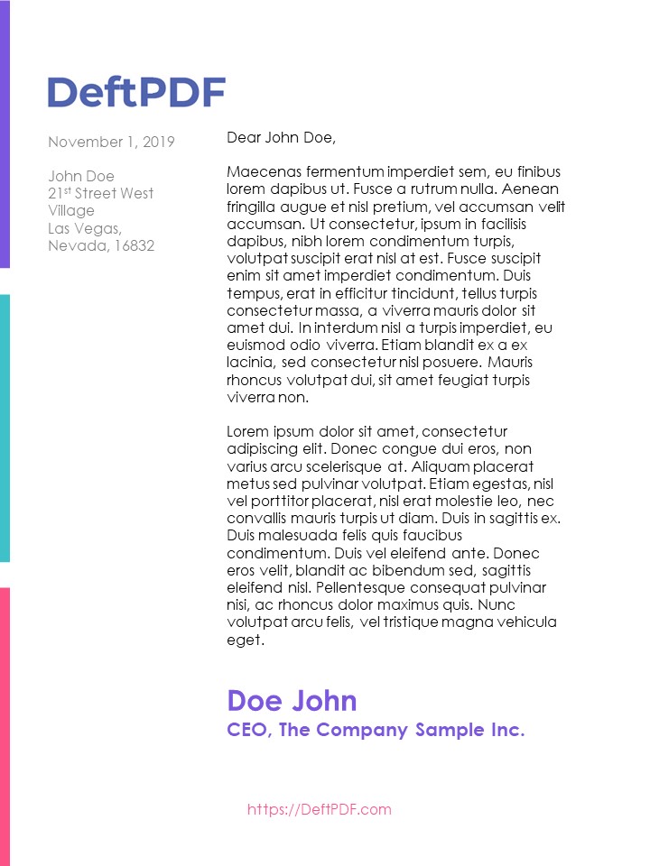5 Creative Footers for your PDF