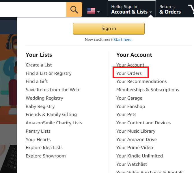 How To Save Amazon Invoice As PDF