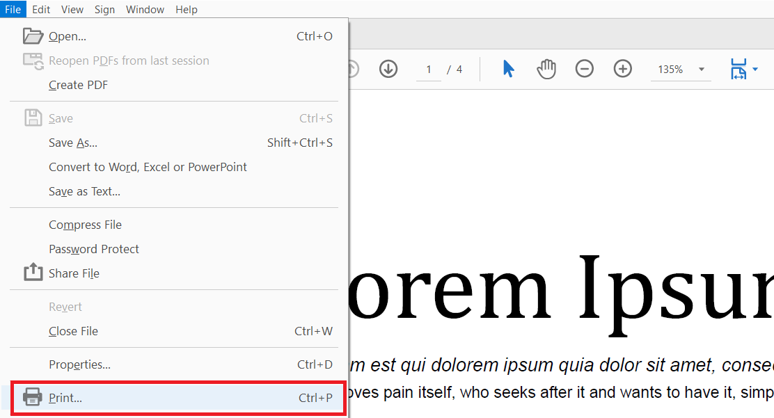How To Print 4 Pages Per Sheet In Adobe